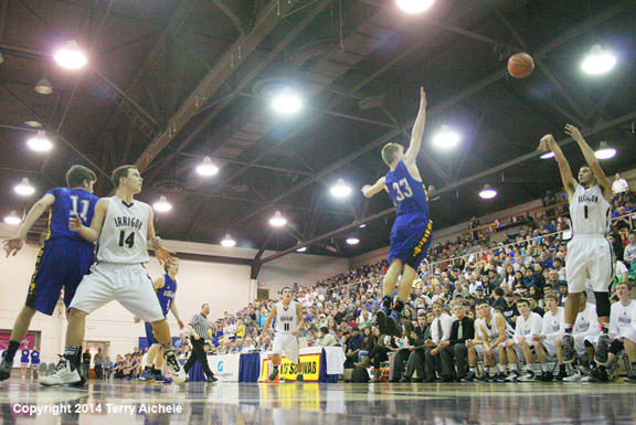 LEFT - The Irrigon Knights fans kept up their spirit throughout the ...